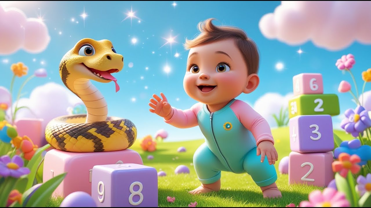 Snake Learning Song + More | Fun Animal Nursery Rhyme for Toddlers ...
