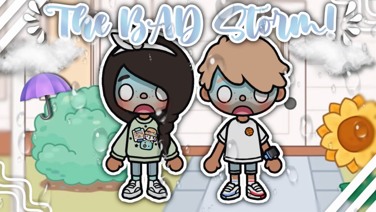 The BAD Storm! ⛈️ || TikTok Roleplay || Toca Life World - YouTube
