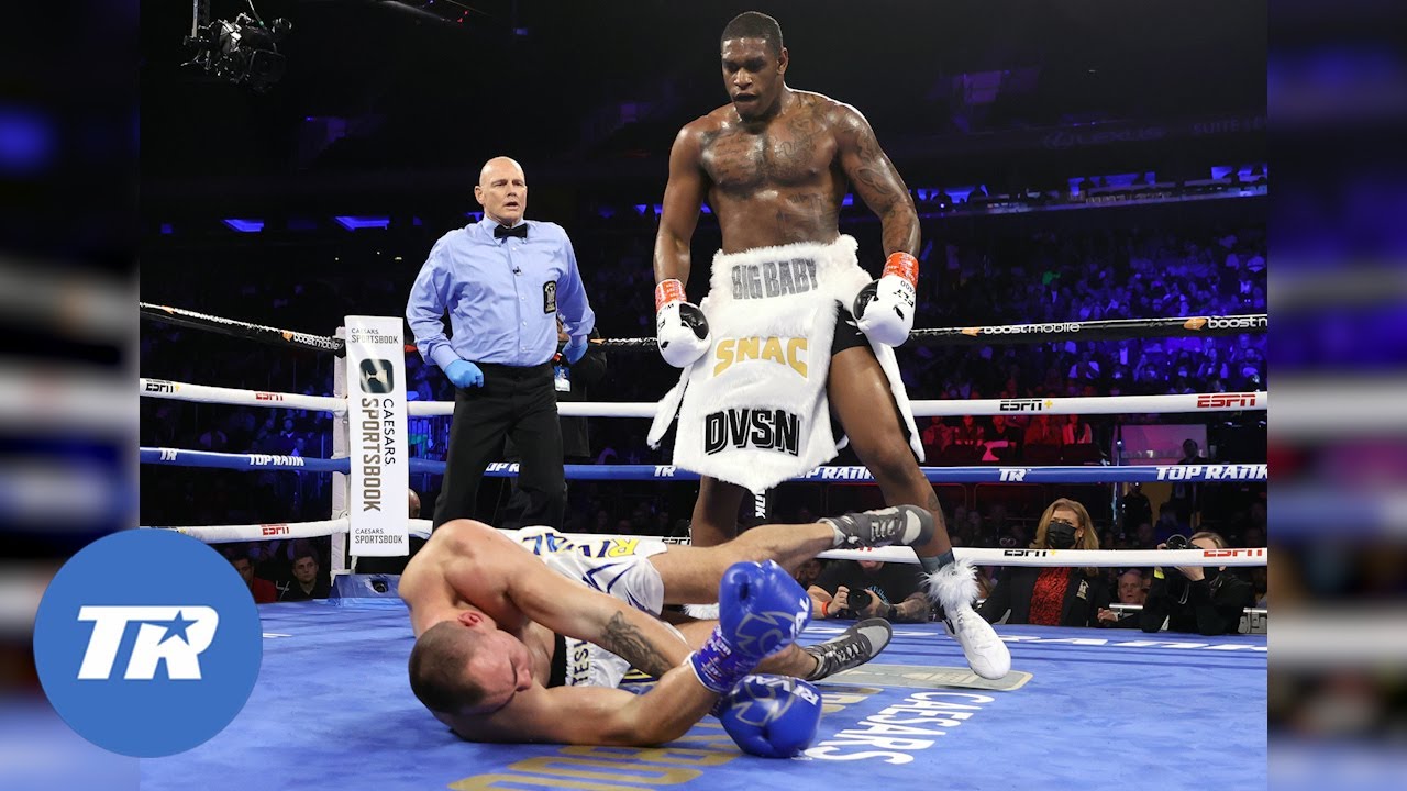 Jared Anderson Highlight Reel KO of Teslenko, Proving He is Americans ...