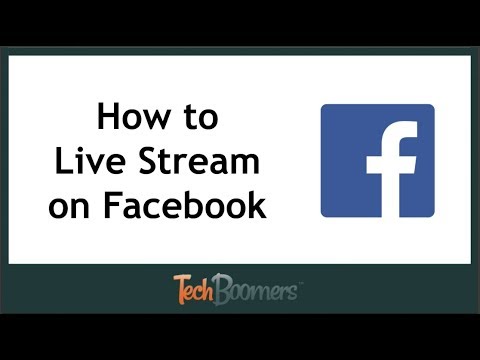 How to Live Stream on Facebook - YouTube