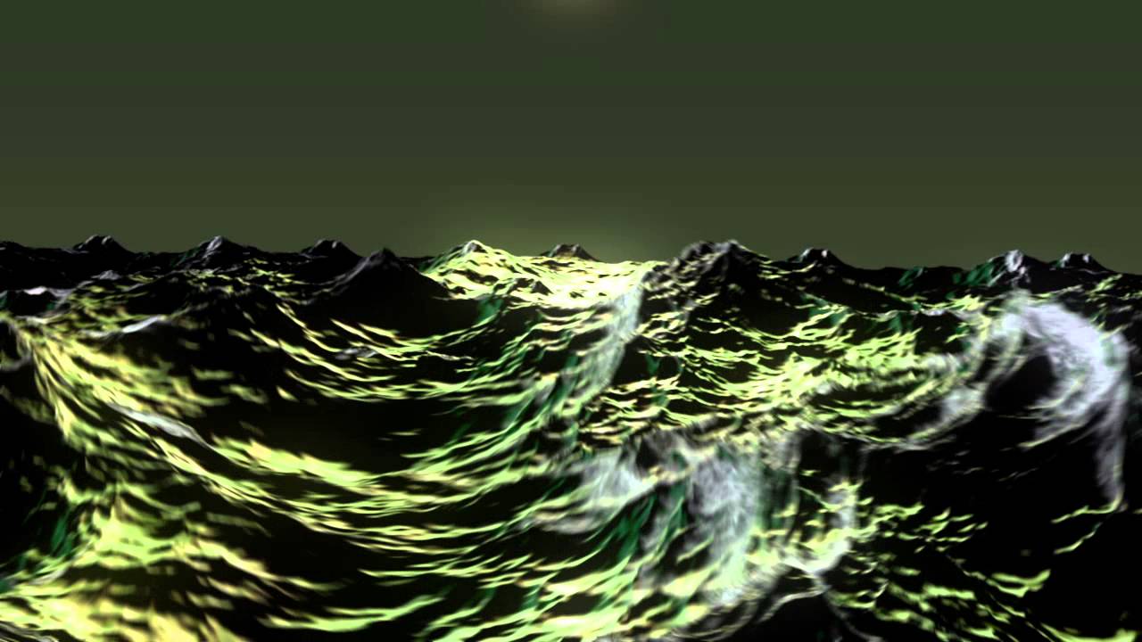 C4D Ocean Waves splash realflow HOT4D - YouTube