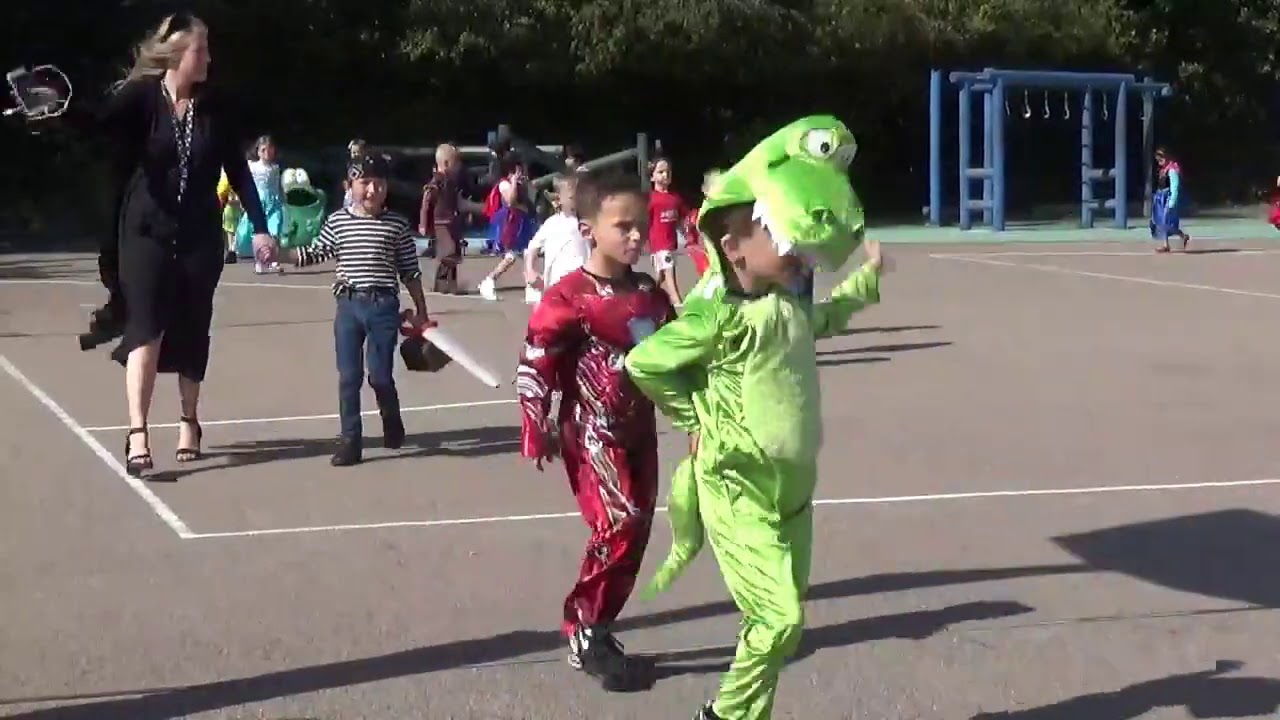 Yr 1 Sponsored Fun Walk - YouTube