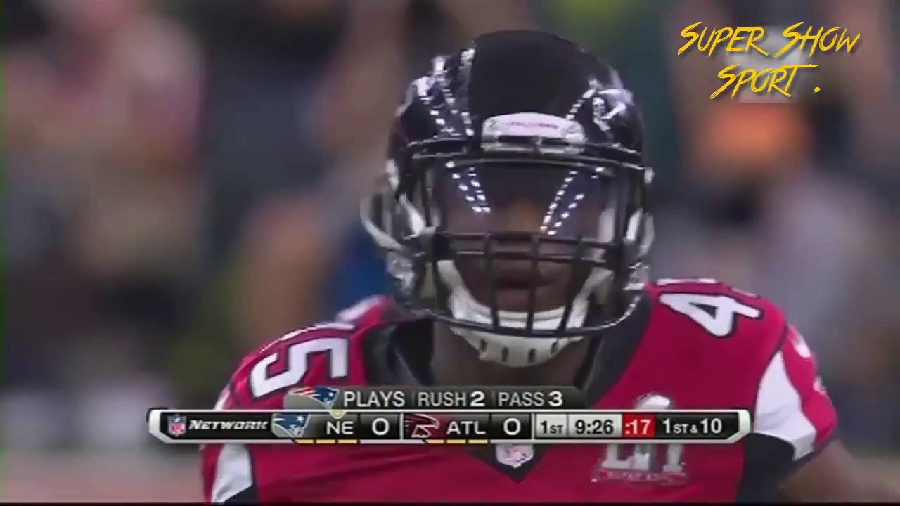 Super Bowl LI/51 Patriots vs Falcons las mejores Jugadas primer tiempo ...