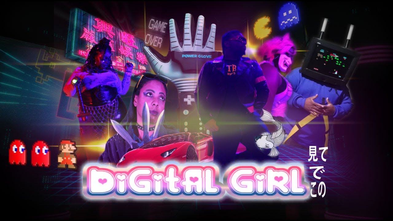 DJ FLUFF313 FT. MARK COOPER - Digital Girl (Official Music Video) - YouTube