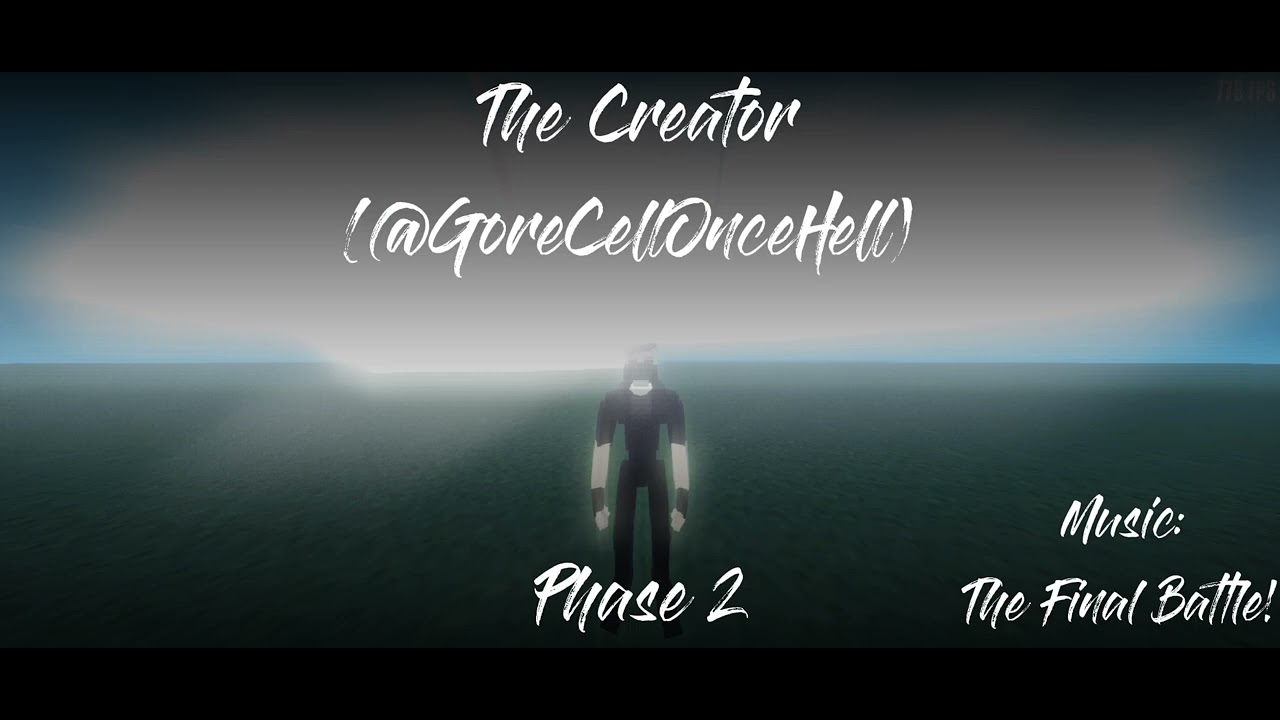 GoreBox, The Creator | GoreBox's Custom Player-Made Boss Fight ...