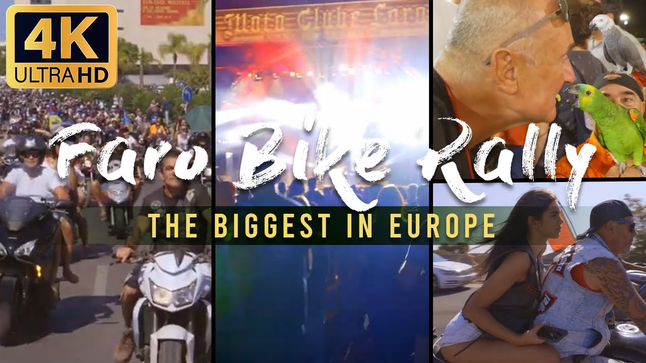 Is Faro Motorbike Rally worth the visit? Portugal Travel Guide - YouTube