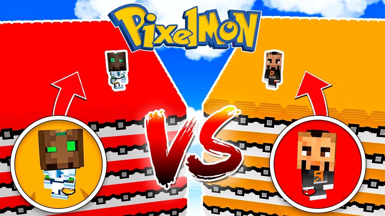 1000 LUCKY BLOCK PIXELMON vs 1000 LUCKY BLOCKS GS BALL💥😱 PIXELMON ...