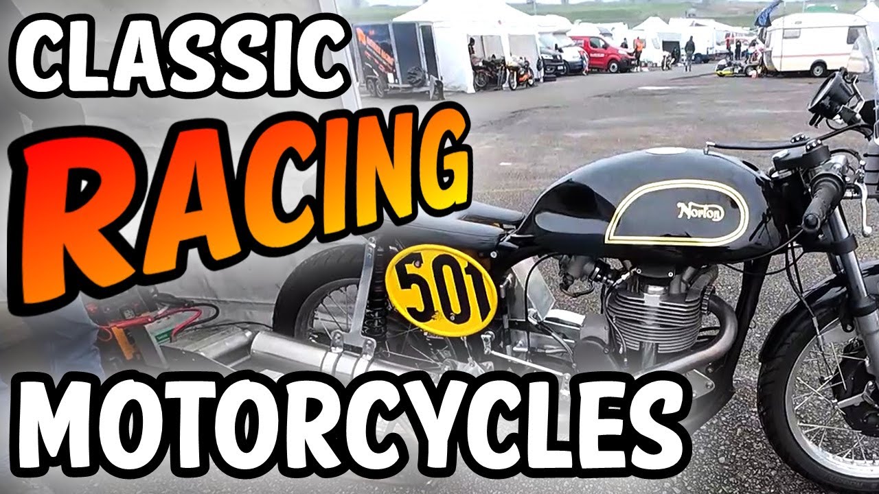 Unique Classic Racing Motorcycles – Mallory Park Paddock Tour - YouTube