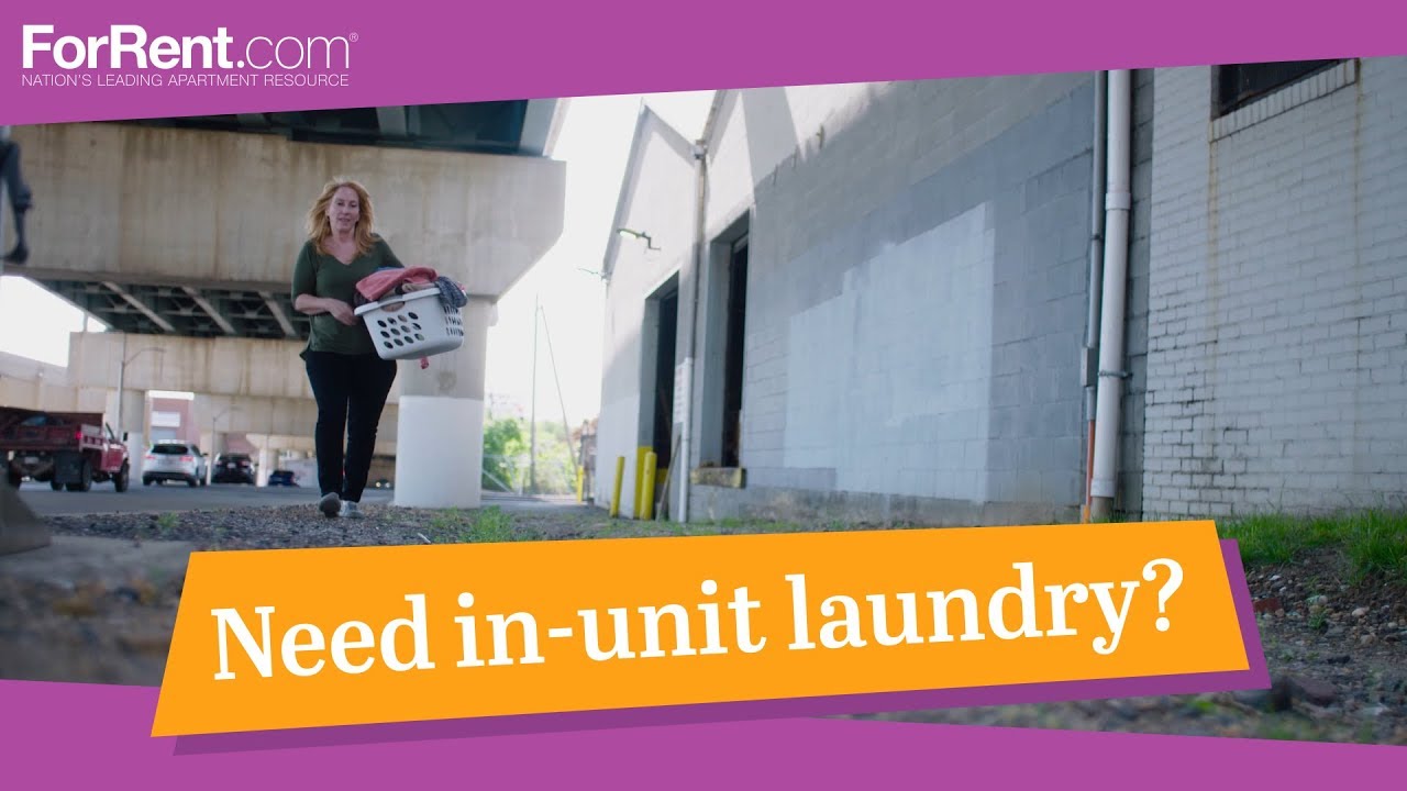 Find an apartment with in-unit laundry at ForRent.com - YouTube