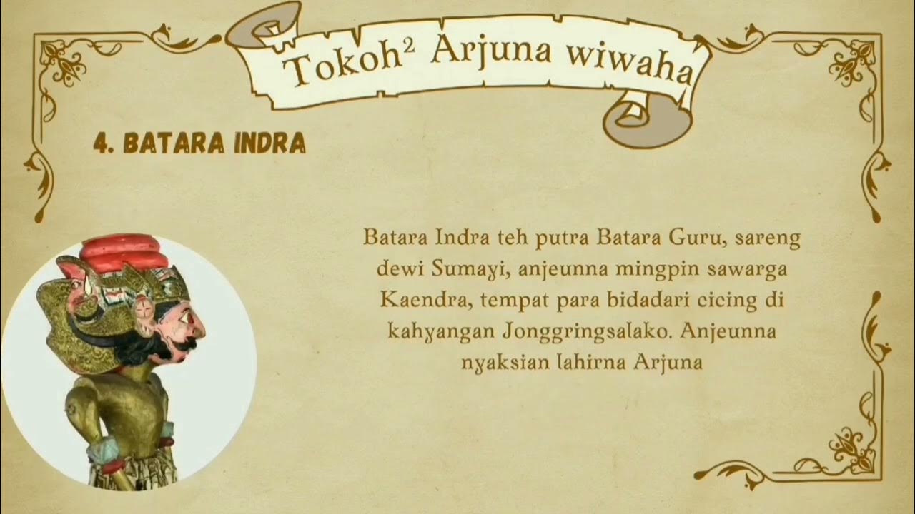 Tugas Basa Sunda Kalompok 4 "CARITA WAYANG ARJUNA WIWAHA" - YouTube