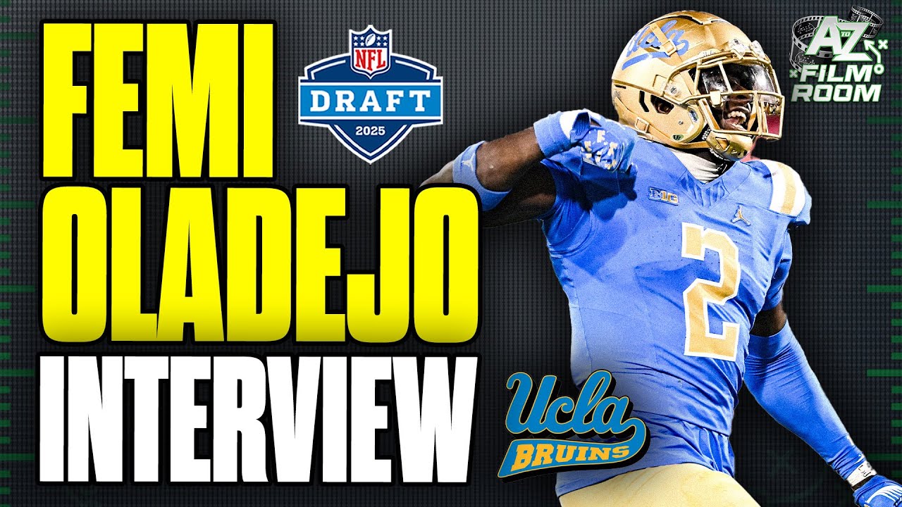 UCLA EDGE Femi Oladejo Talks 2025 NFL Draft In Exclusive Interview ...