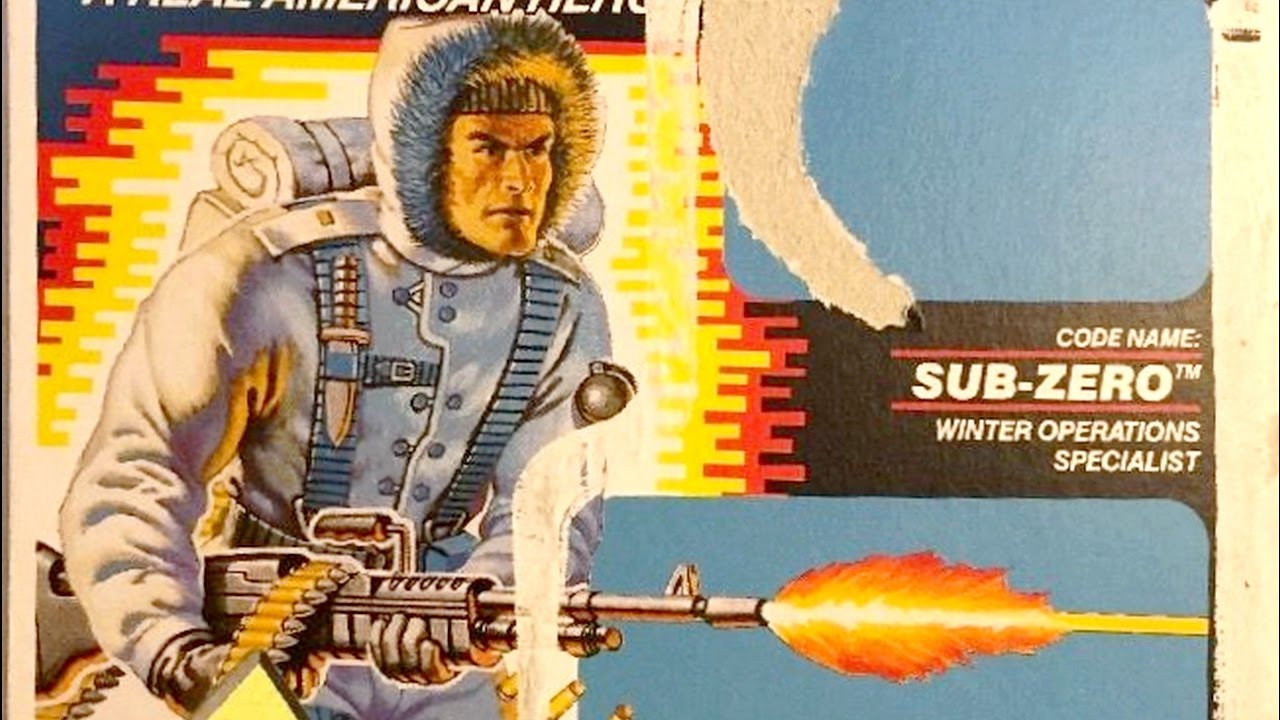 QUICK LOOK at 1990 Sub-Zero (GI Joe Winter Ops) - YouTube