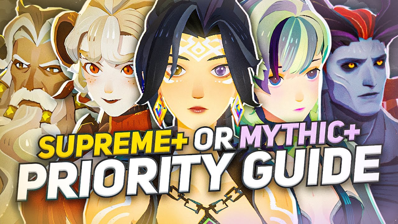 Zeee Best Mythic+/Supreme+ Priority Guide (Waves of Intrigue Update ...