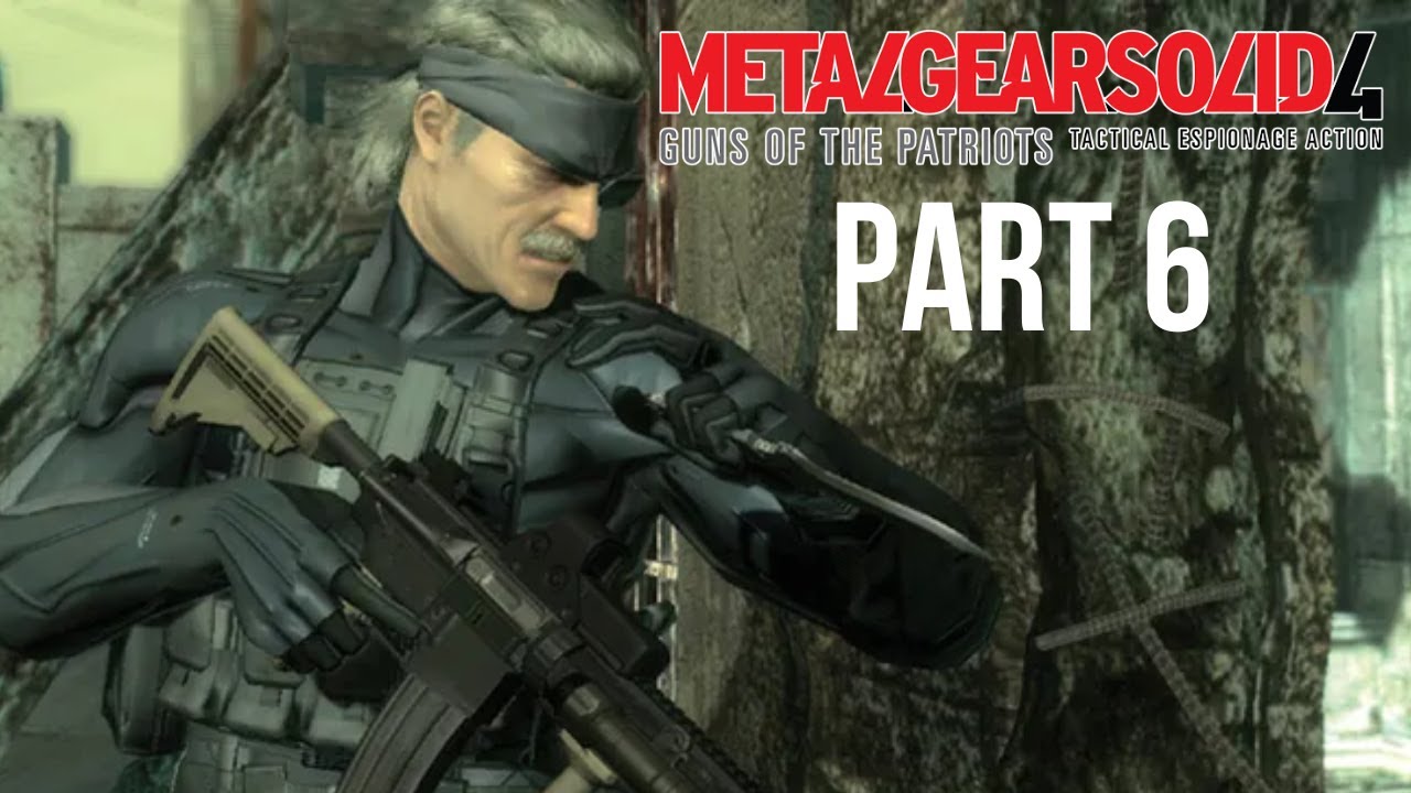 Crying Wolf - Metal Gear Solid 4: Guns of the Patriots - Part 6 - YouTube