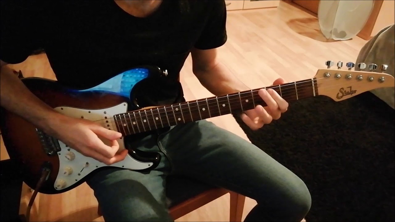 Slap guitar technique - YouTube