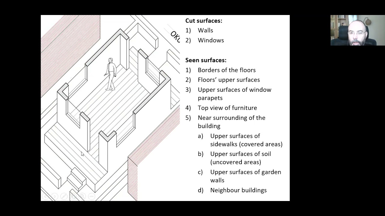 architectural presentation techniques 43 - drawing the plan of a ...