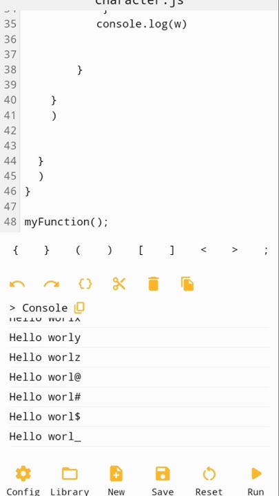 Print Hello world or any word in different way using javascript #shorts ...