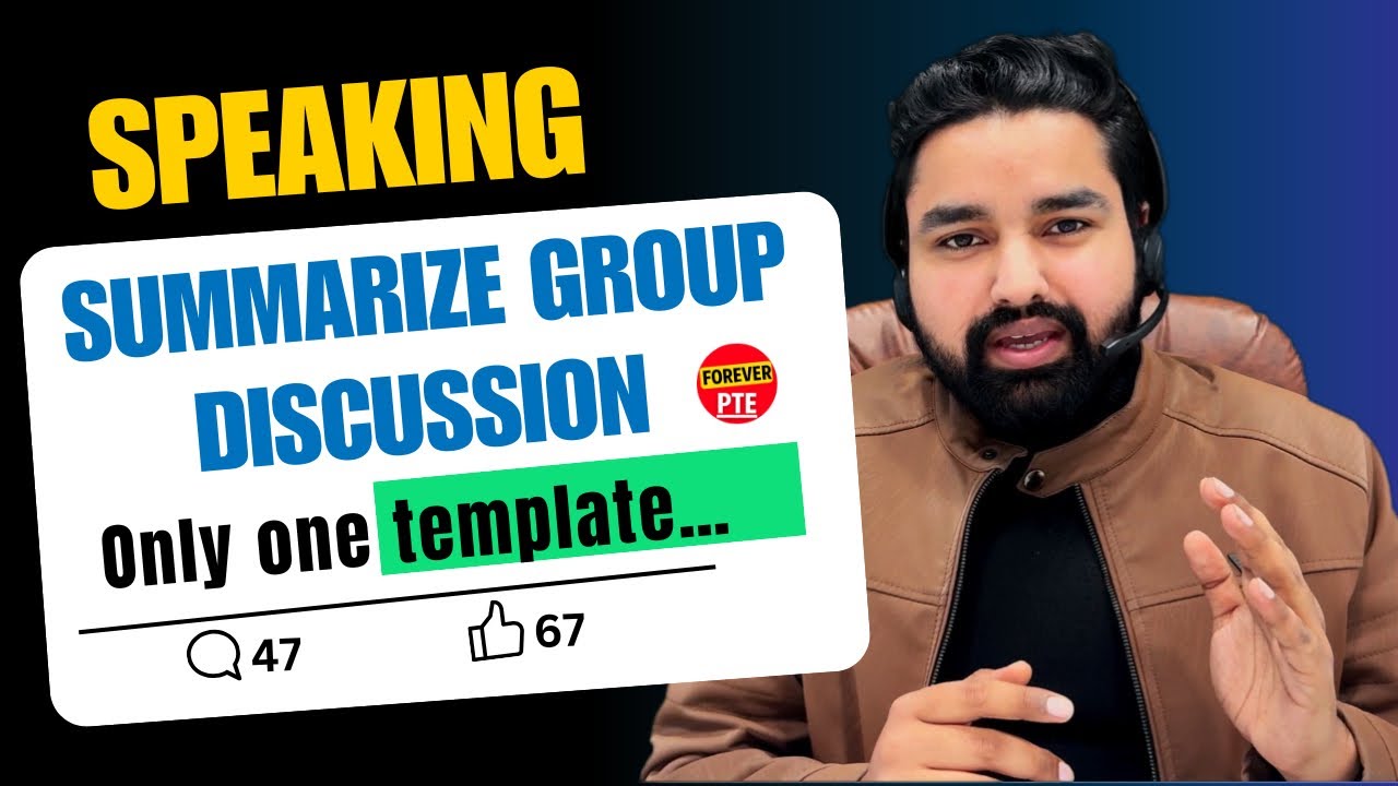 Summarize Group Discussion Template | Forever PTE - YouTube