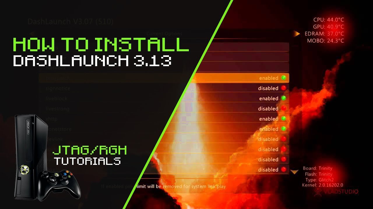 RGH/JTAG Tutorials | How to install Dashlaunch - YouTube
