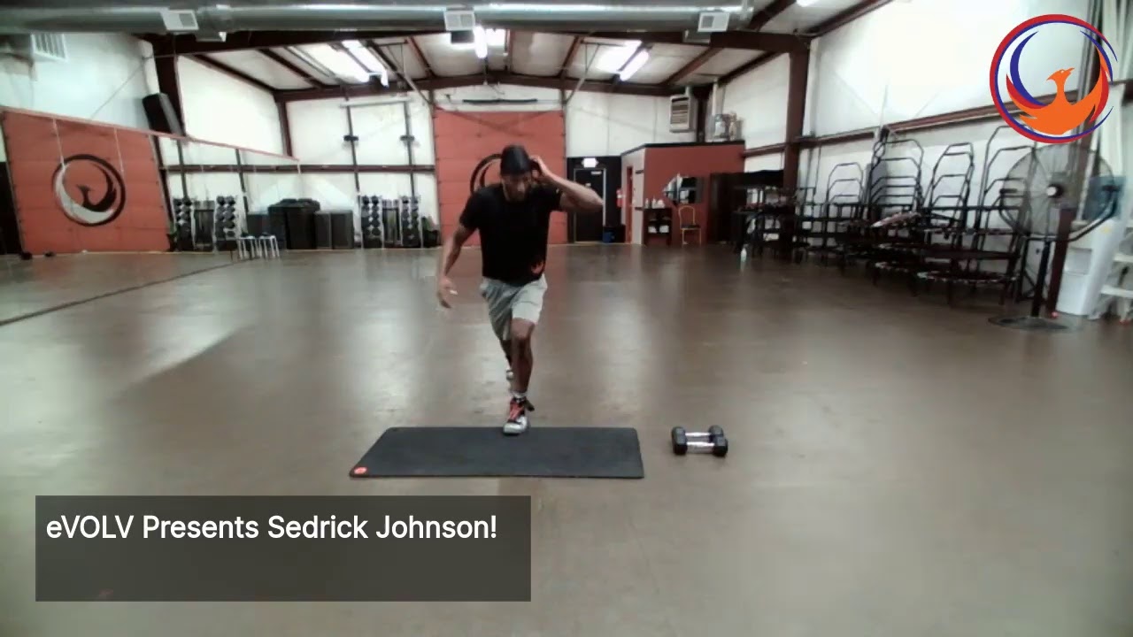 eVOLV Presents Body Work and Dumb Bells Sedrick Johnson - YouTube