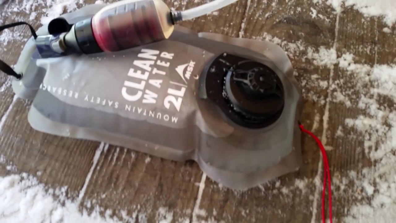 MSR Trail Base Water Filter - Complete System - YouTube