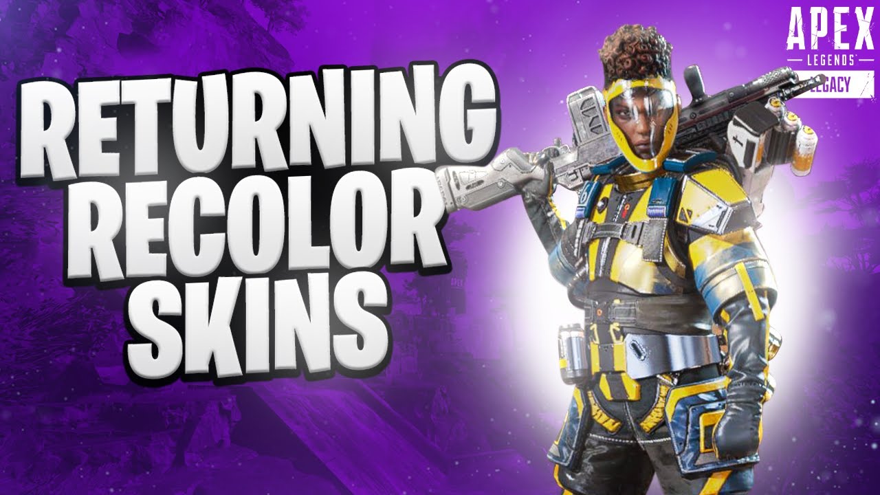 Returning Season 9 Recolor Skins x Apex Legends Item Store - YouTube