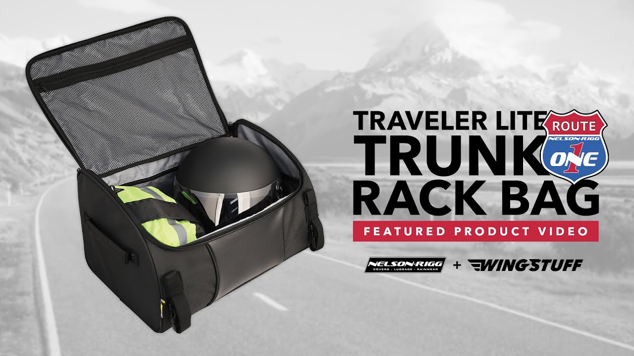 Route 1 Traveler Lite Trunk Rack Bag by Nelson Rigg | WingStuff ...
