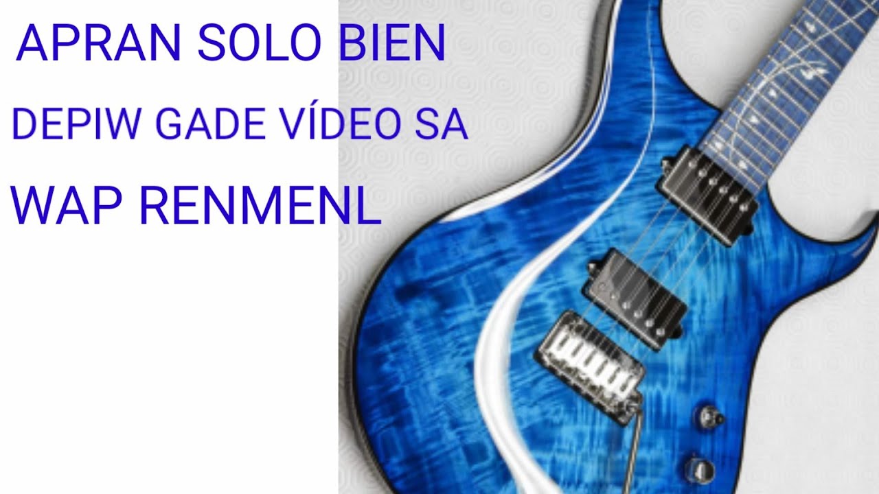 APRAN SOLO BIEN,#13,#APRANGUITARENLINE. - YouTube