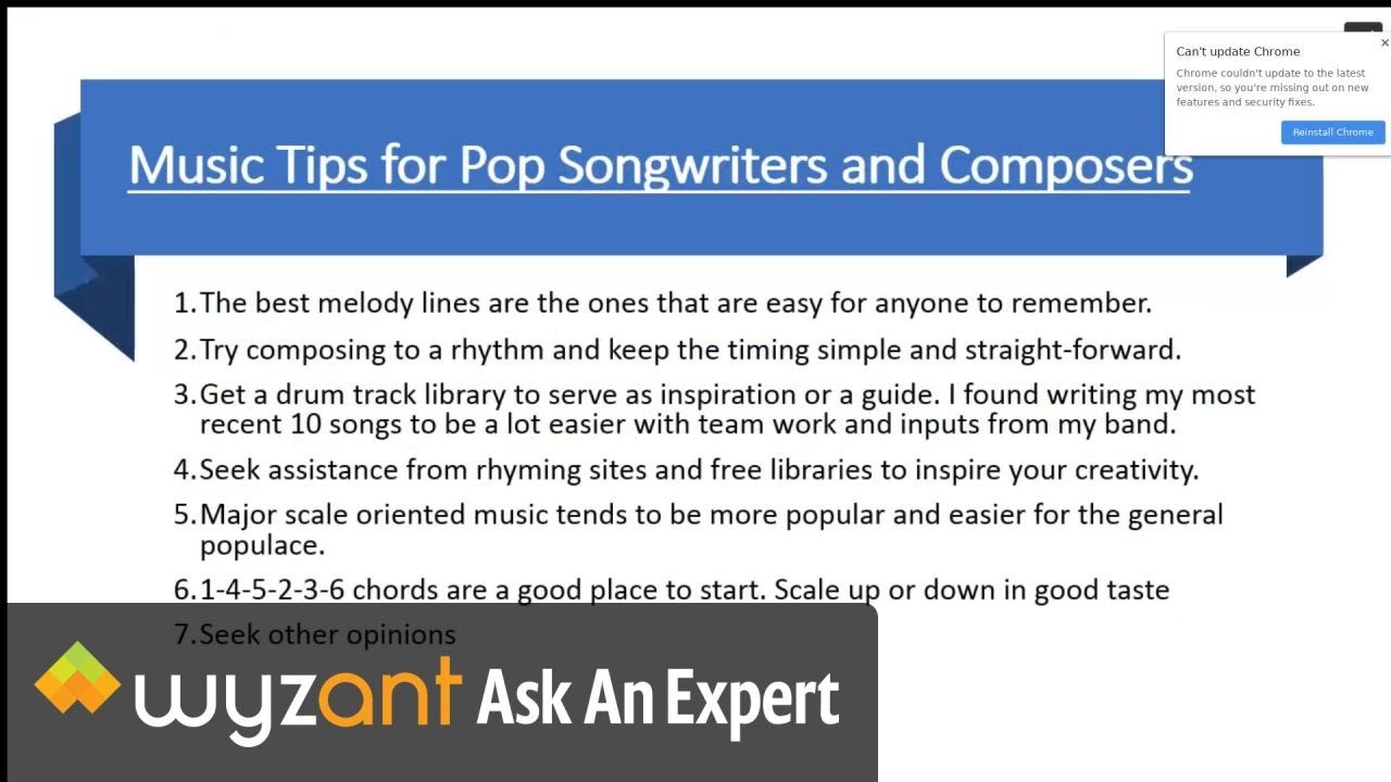 How Do You Write Good Melody Lines in the Pop Genre? - YouTube