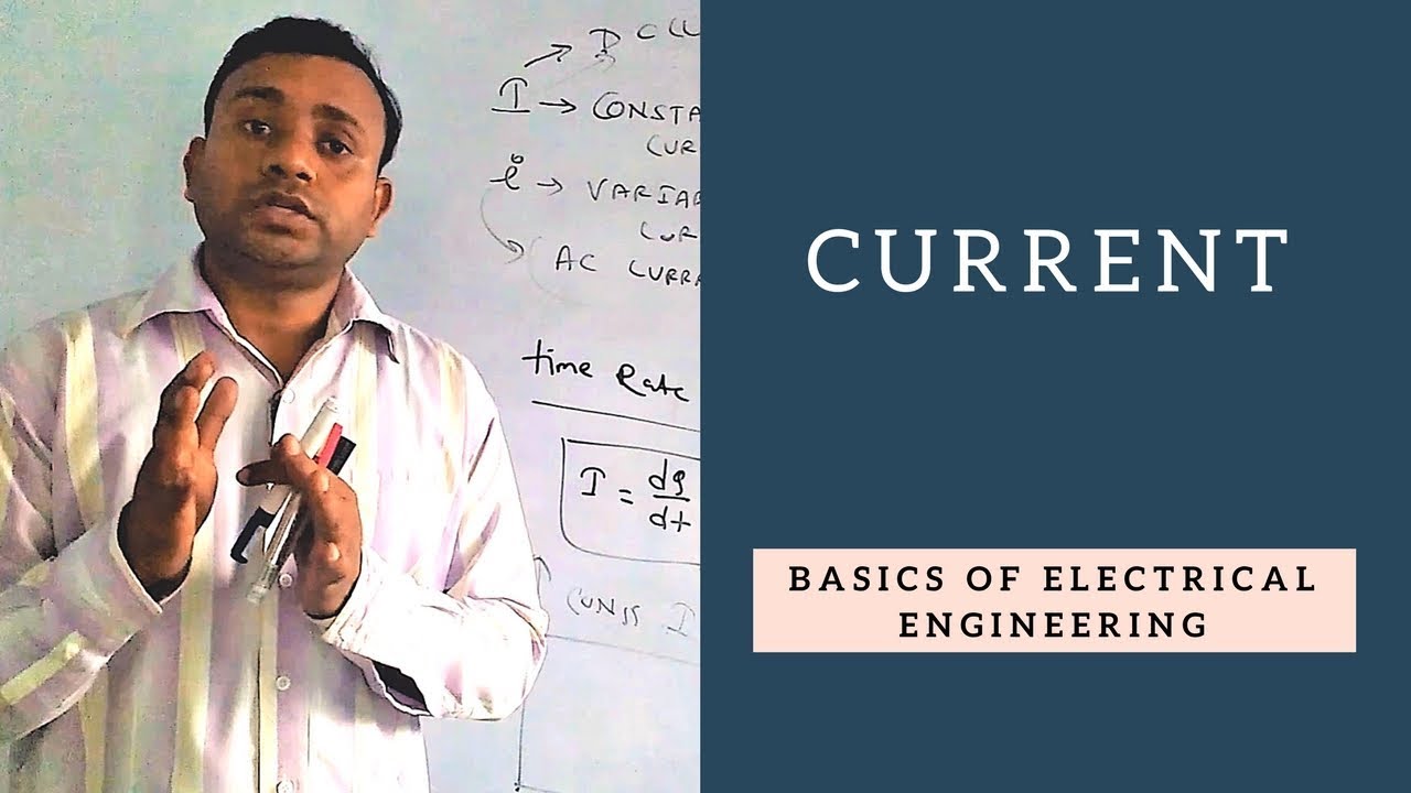 What is Current? Explained | Basic Concepts of Electrical Engineering ...