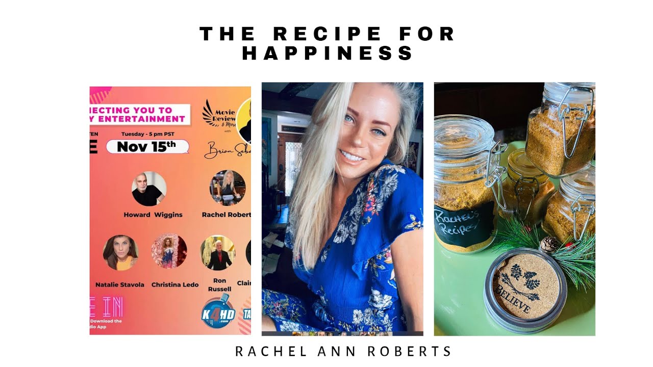 The Recipe for Happiness- Chef & Social Media Influencer- Rachel Ann ...