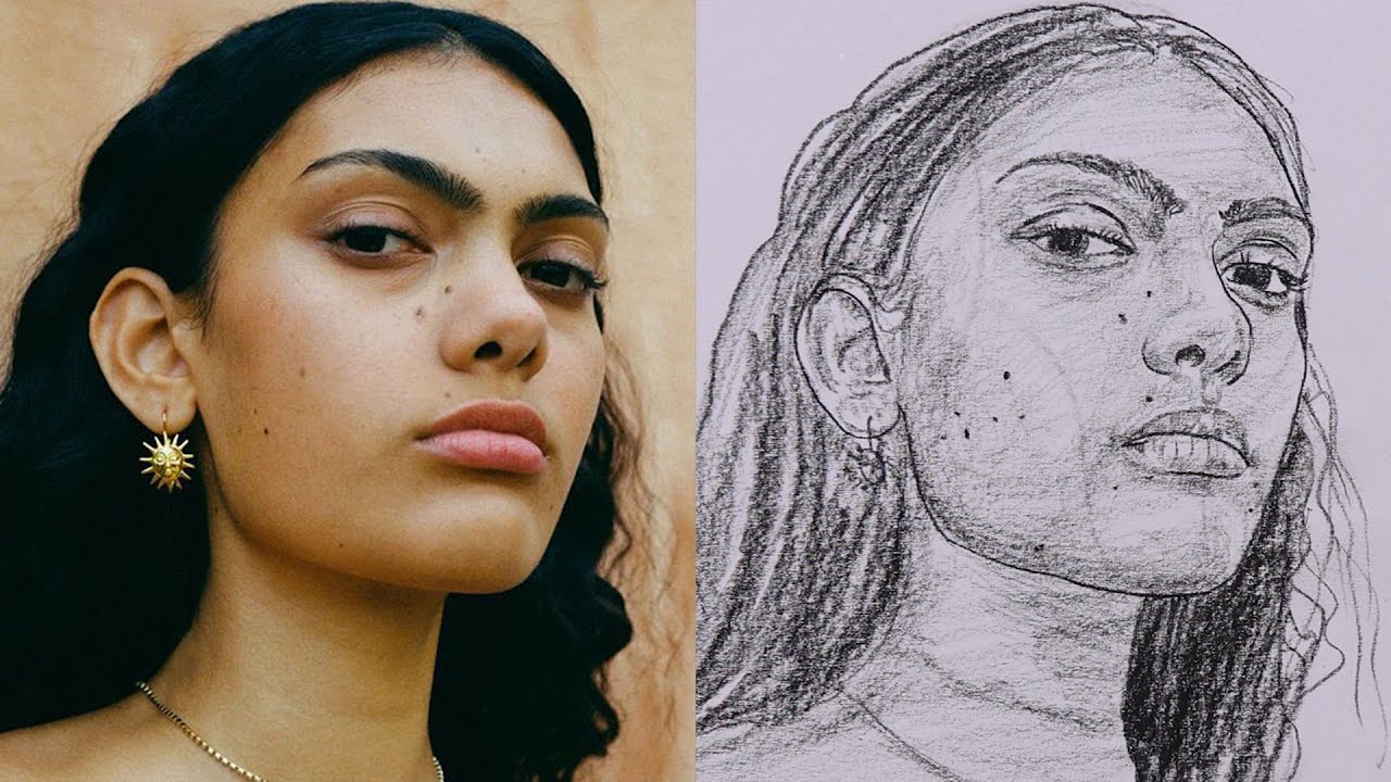 Frontal Portraits: Perfect Your Proportions:X - leather Studio - YouTube