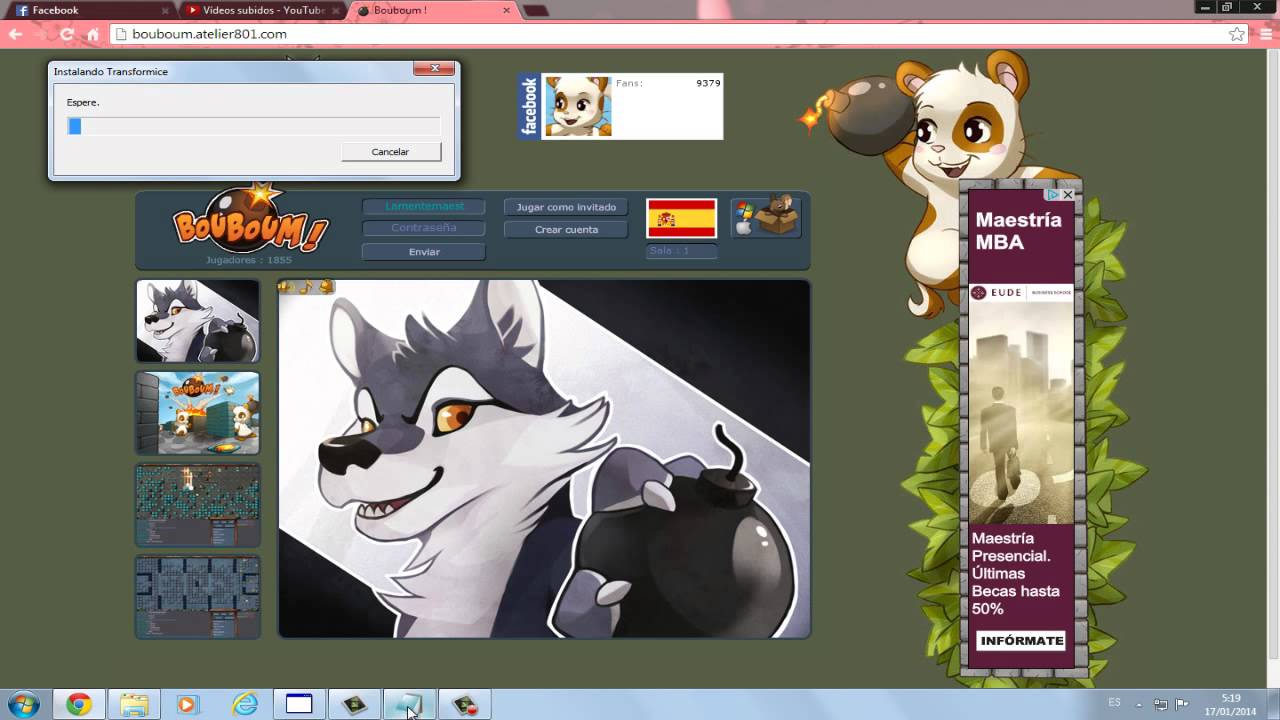 Como descargar Bouboum/Transformice - YouTube