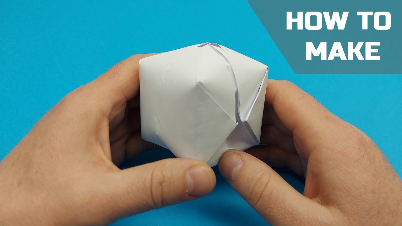 How to Make a Paper Water BOMB in 3 minutes / Paper Baloon for ...