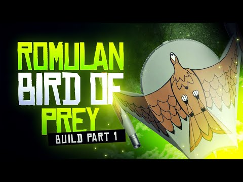 Unboxing Polar Lights 1/1000 Romulan Bird Of Prey & PE