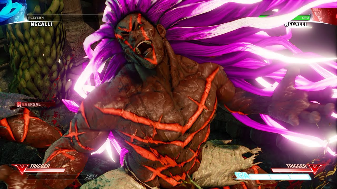 Street Fighter V PC Mod - Demonic Necalli 1.0 Gameplay V-Trigger V ...