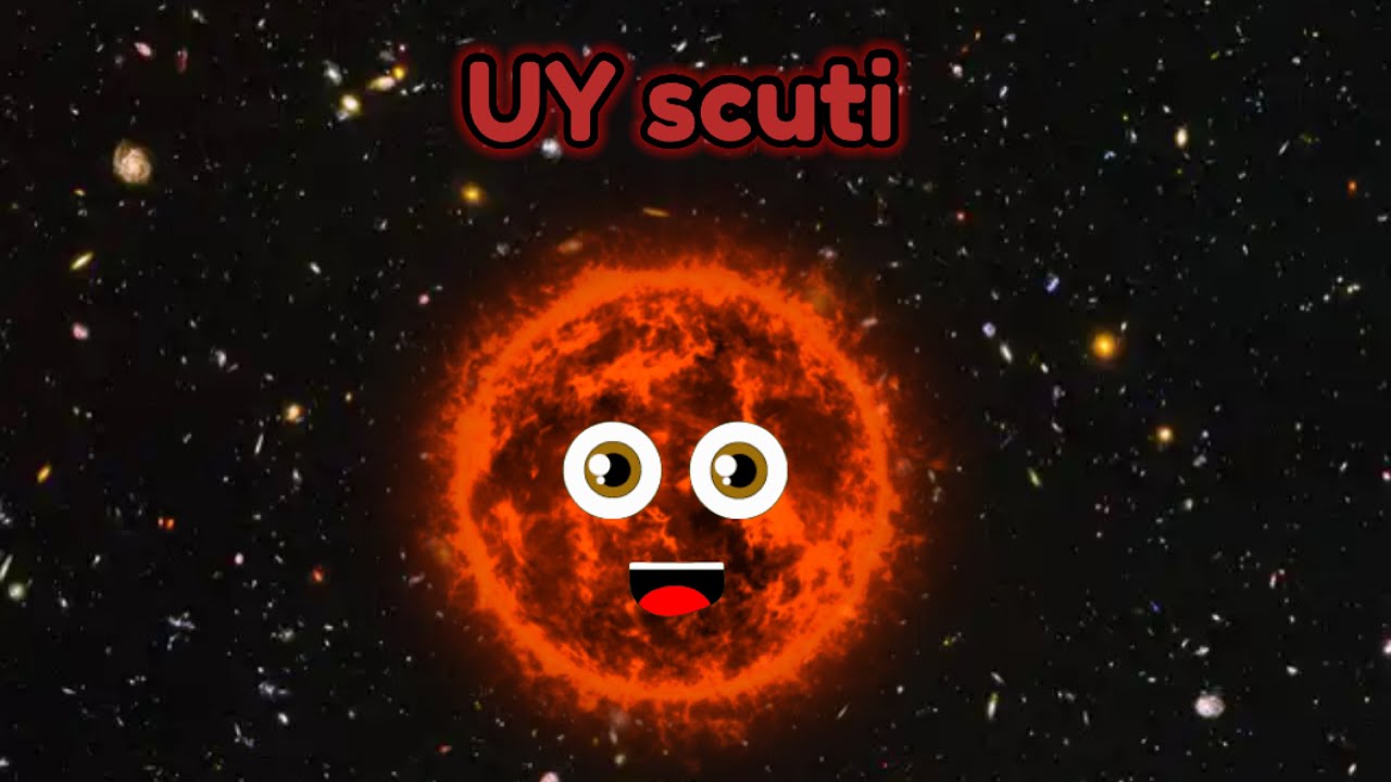 UY scuti Astronomy/Red hyper giant star fan remake! - YouTube