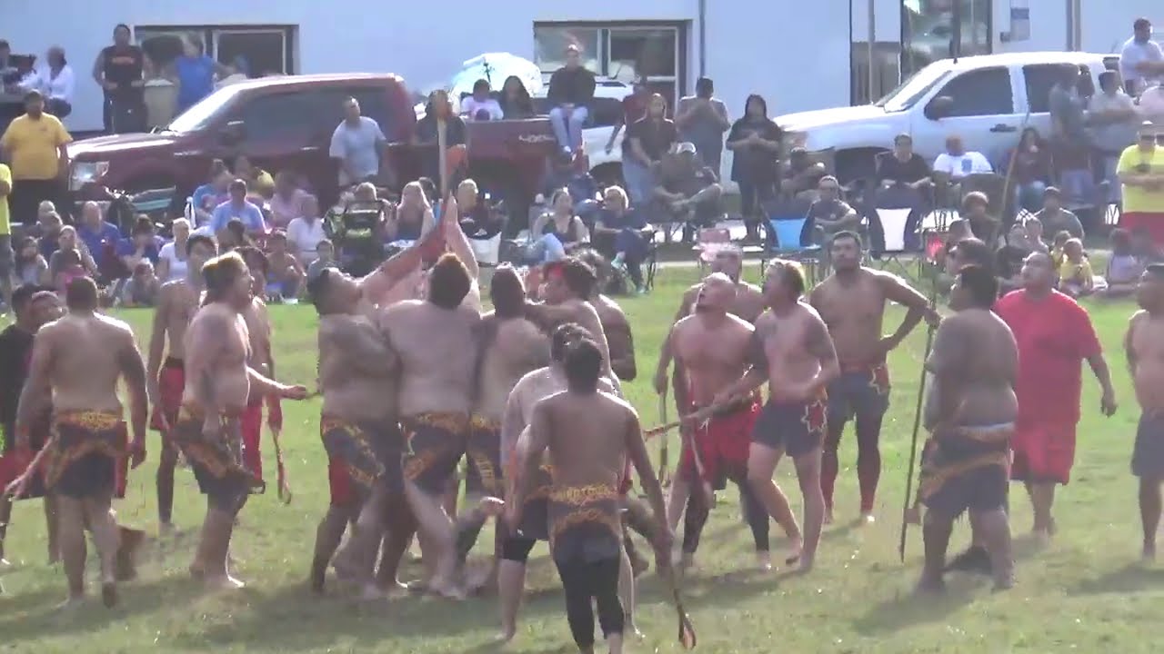 2019 Cherokee Indianball/stickball Wolfetown vs Birdtown/ - YouTube