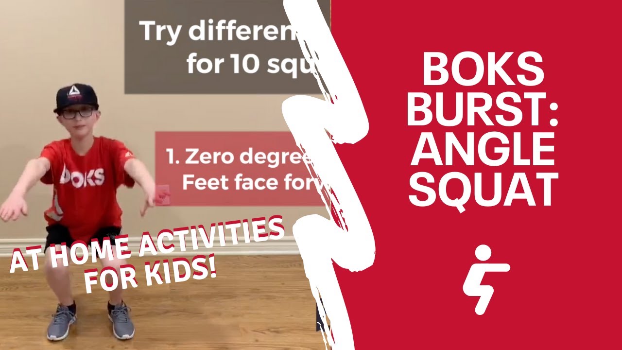Active Burst Movement Break: Angle Squat - YouTube