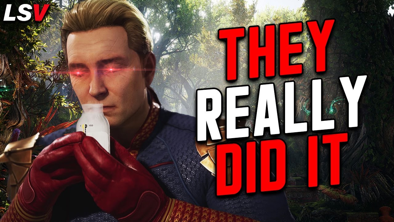 Homelander Drinks the MILK! (Mortal Kombat 1 Teaser Reaction) - YouTube