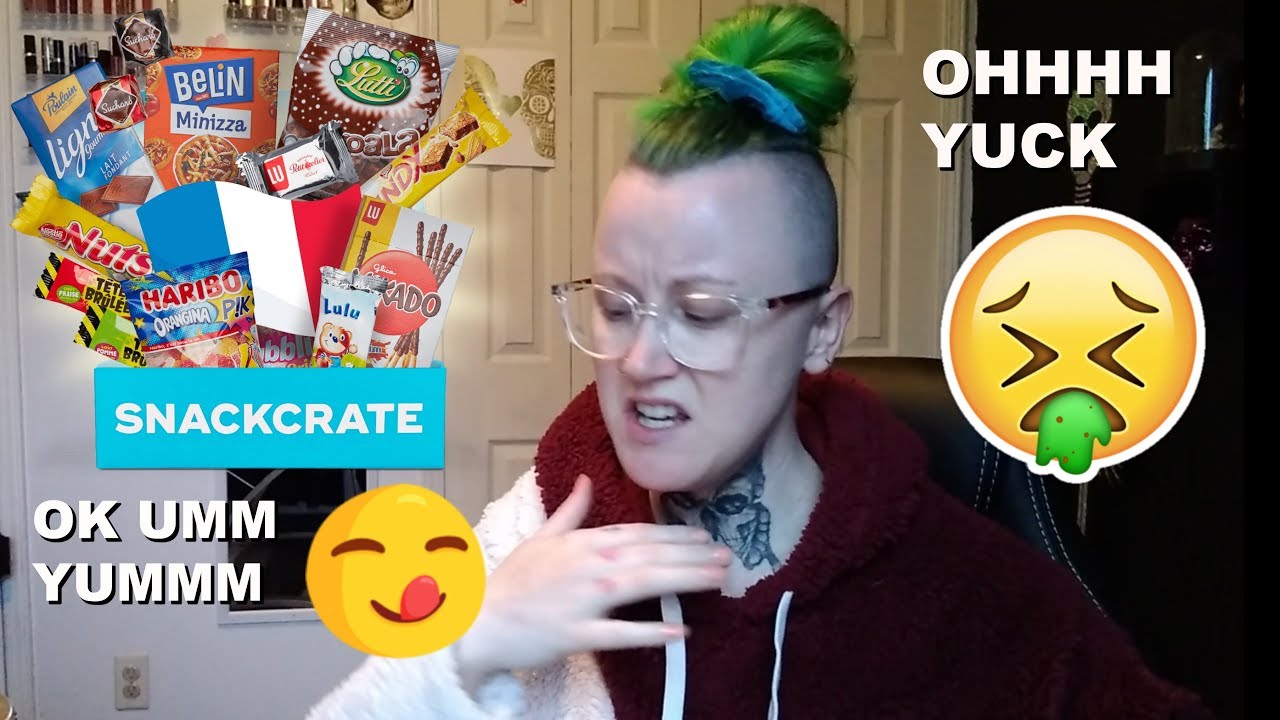 Snack Crate Unboxing Taste Test March 2019 Youtube