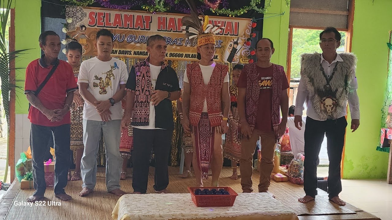 GAWAI DAYAK 2024,Rh Divis Ng Bekatan & Rh Lugum Ng Taba.96600 julau ...