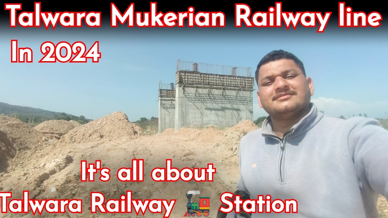 talwara Mukerian railway line : Talwara railway station - YouTube
