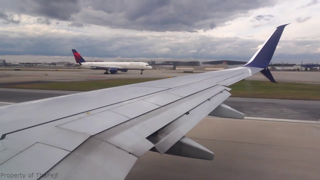 Delta Airplane Taking Off