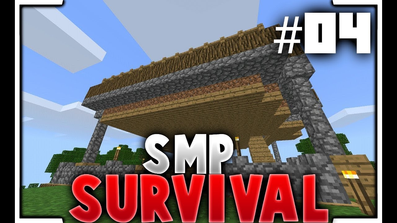 Our Epic Base Is Built! Minecraft PE Purge SMP #4 - YouTube