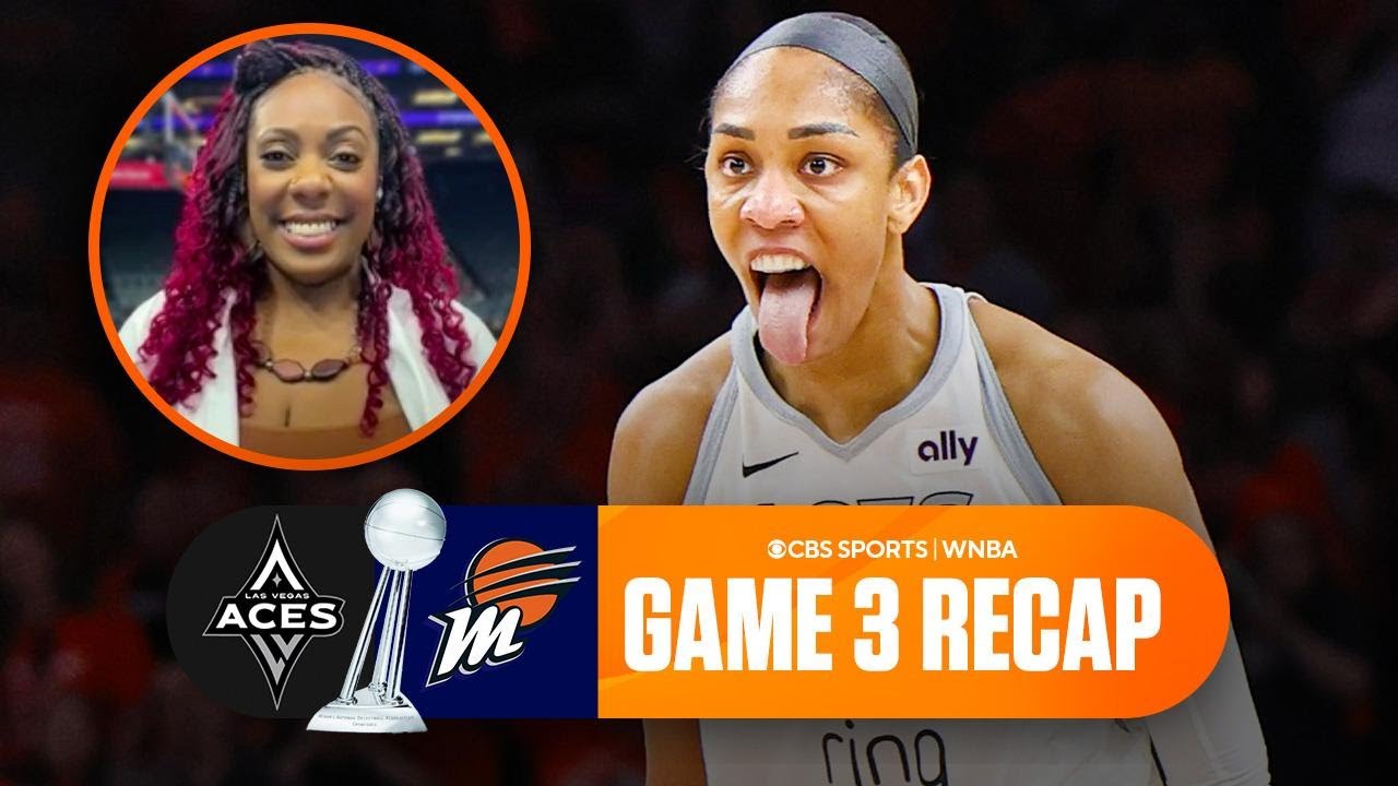 A'ja Wilson drains GAME-WINNER, gives Aces commanding 3-0 series lead ...