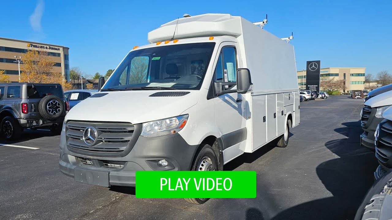 Knapheide Utility Vehicle For Sale 🚛 Sprinter Cab Chassis 🔒 Electric ...