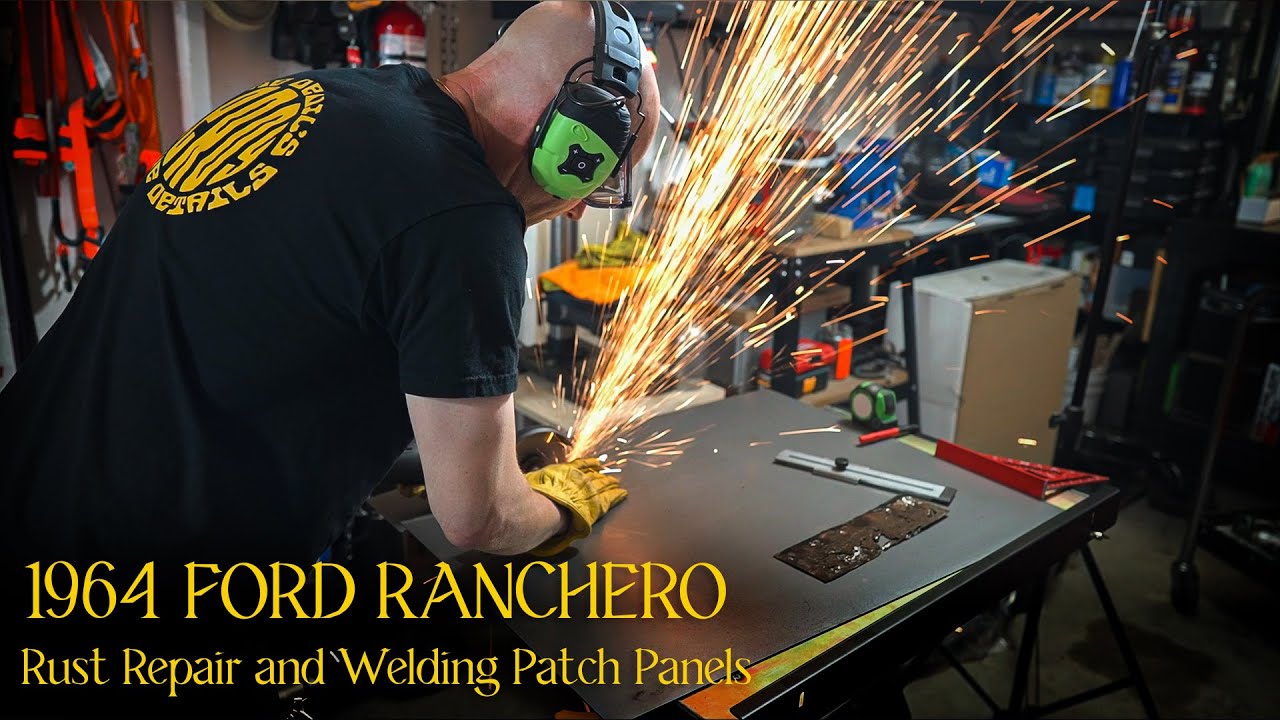 Rust Repair and Welding Patch Panels - 1964 Ford Ranchero - YouTube