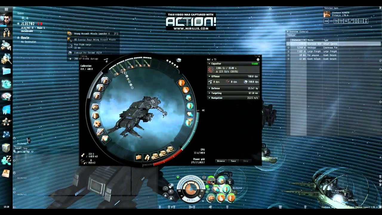 Eve Online Tengu Fit - YouTube