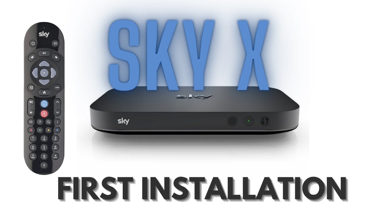 How to install your SKY X Receiver - YouTube
